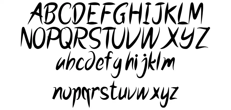 Secret Number font by Rangkai Aksara | FontRiver