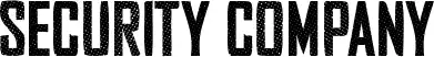 Security Company font by Woodcutter | FontRiver