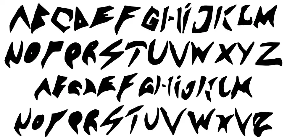 Sennsunngeta font by Reece Ran | FontRiver