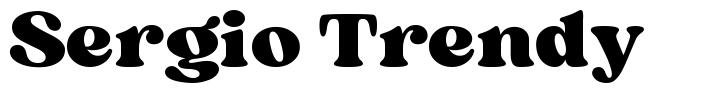 Sergio Trendy font by Kulokale Studio | FontRiver