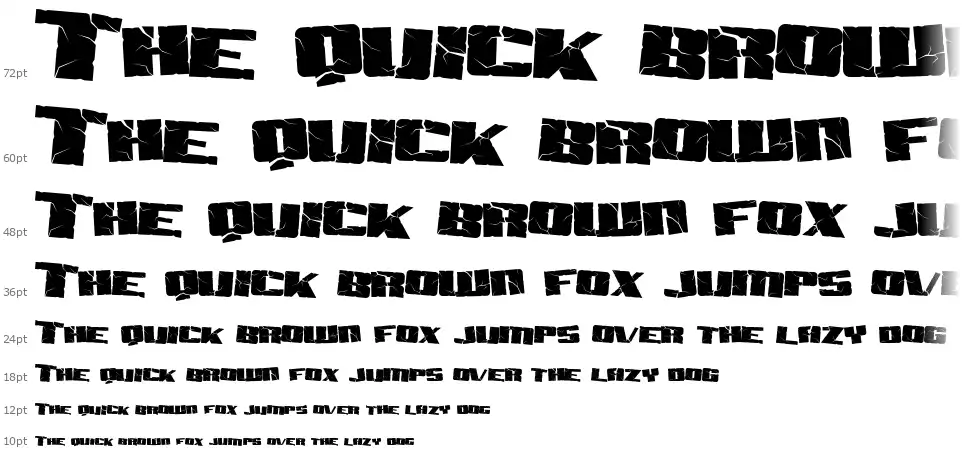 SF Aftershock Debris font by ShyFonts | FontRiver