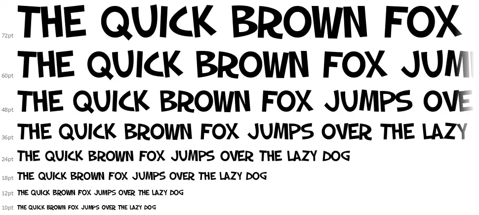 SF Slapstick Comic font by ShyFonts | FontRiver