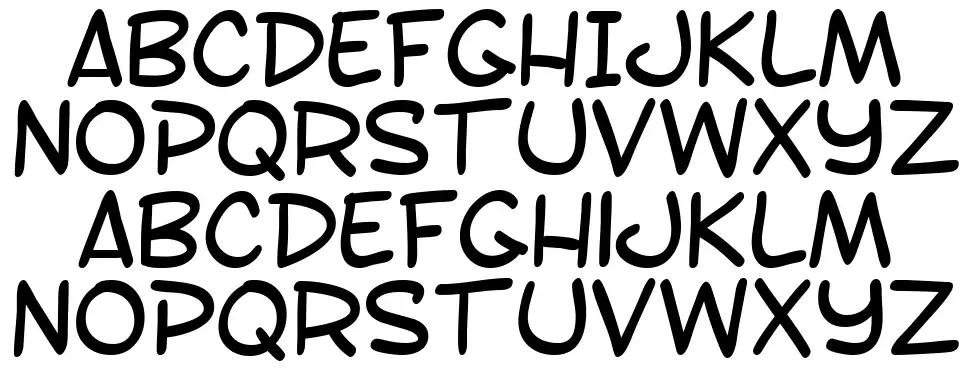 SF Toontime font by ShyFonts | FontRiver