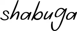 Shabuga font by Pinisiart | FontRiver