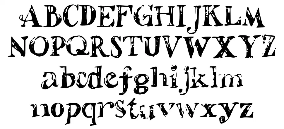 Shaded Letters font by calej d'art | FontRiver