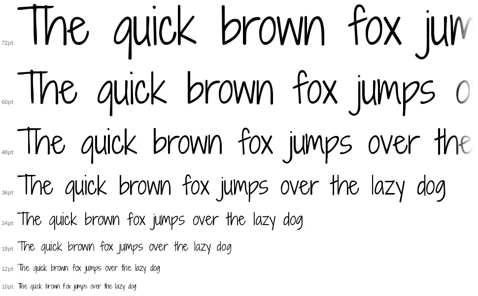 Shadows Into Light font by Kimberly Geswein | FontRiver