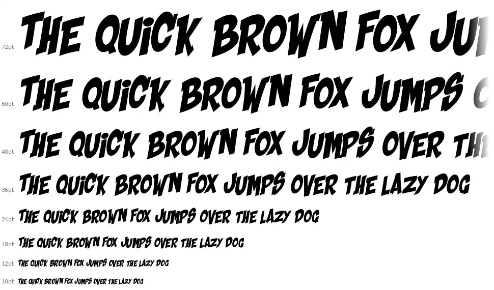 Shaka Pow font by imagex | FontRiver