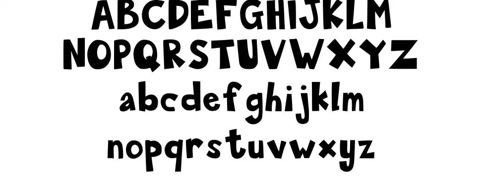 Shaped Corner font by Tosca Digital | FontRiver