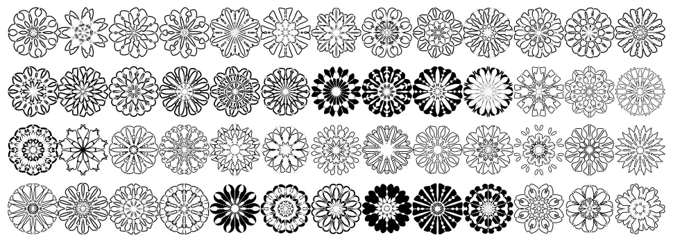 Shapes font by elharrak | FontRiver