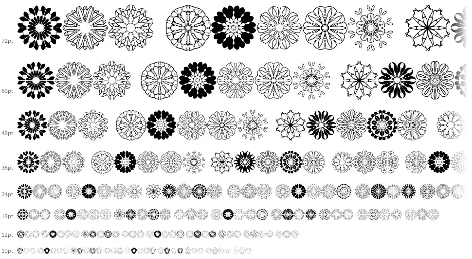 Shapes font by elharrak | FontRiver