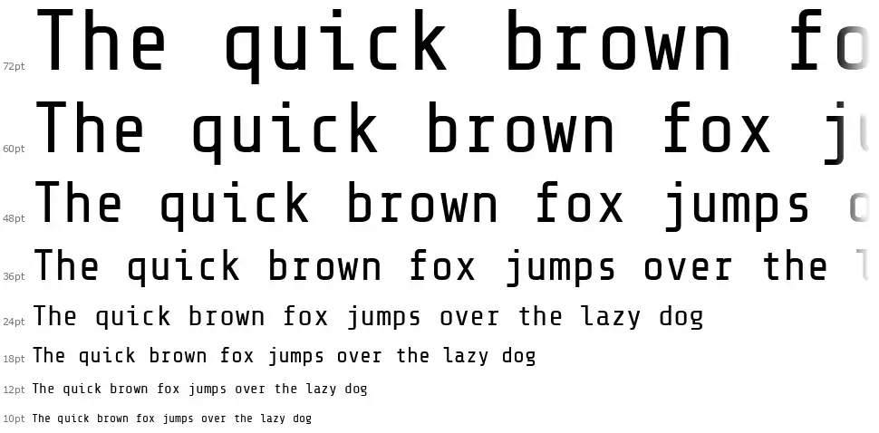Share TechMono font by Ralph Oliver du Carrois | FontRiver