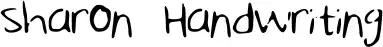 Sharon Handwriting font by Sharon Dgz | FontRiver