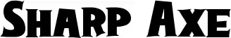 Sharp Axe font by Pinisiart | FontRiver