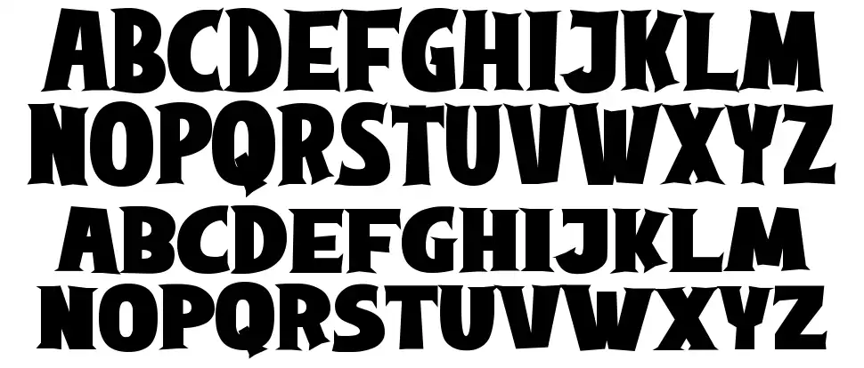 Sharp Axe font by Pinisiart | FontRiver