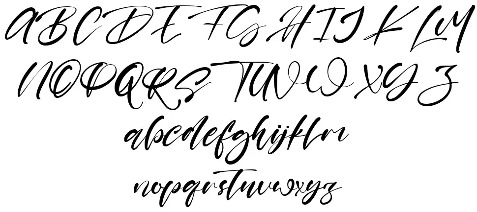 Fuente Shayne Diseñada Por Kong Font
