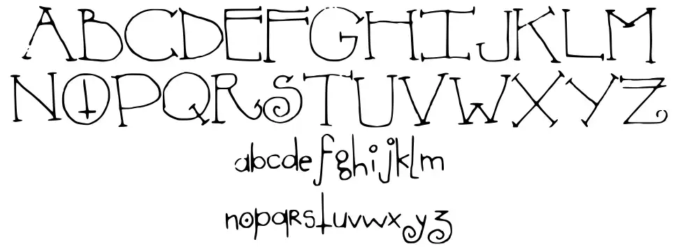 She Devil font by swimmingbell | FontRiver