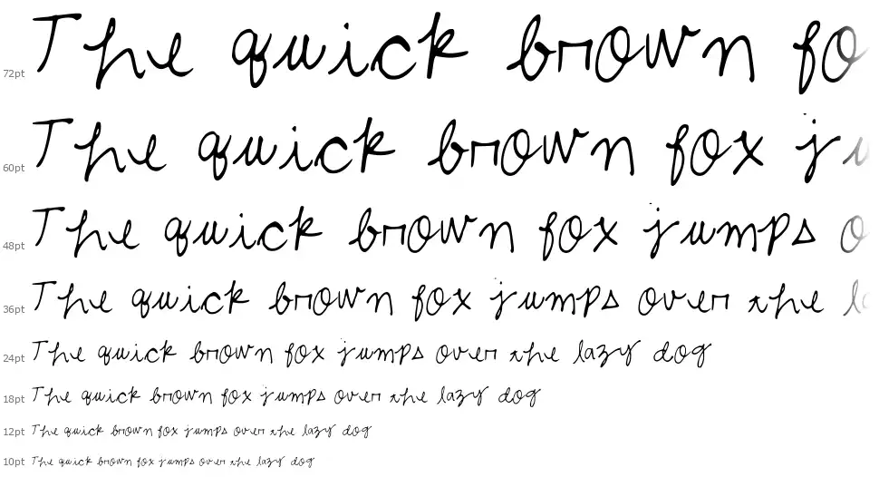 Shelby Cursive font by Shelby Porter | FontRiver