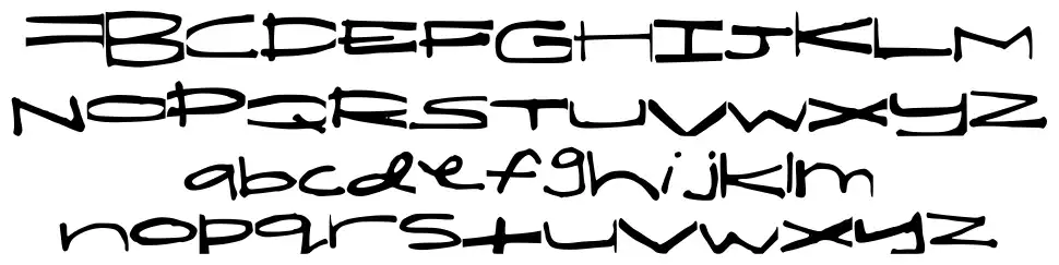 Shelby Short and Fat font by Shelby Porter | FontRiver