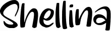 Fuente Shellina diseñada por Kong Font