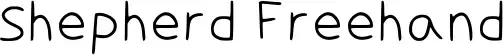 Shepherd Freehand font by shephardlambda | FontRiver