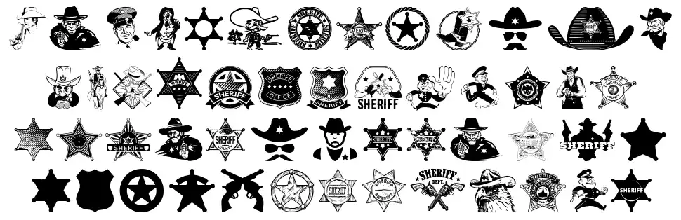 Sheriff font by Woodcutter | FontRiver