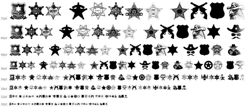 Sheriff font by Woodcutter | FontRiver