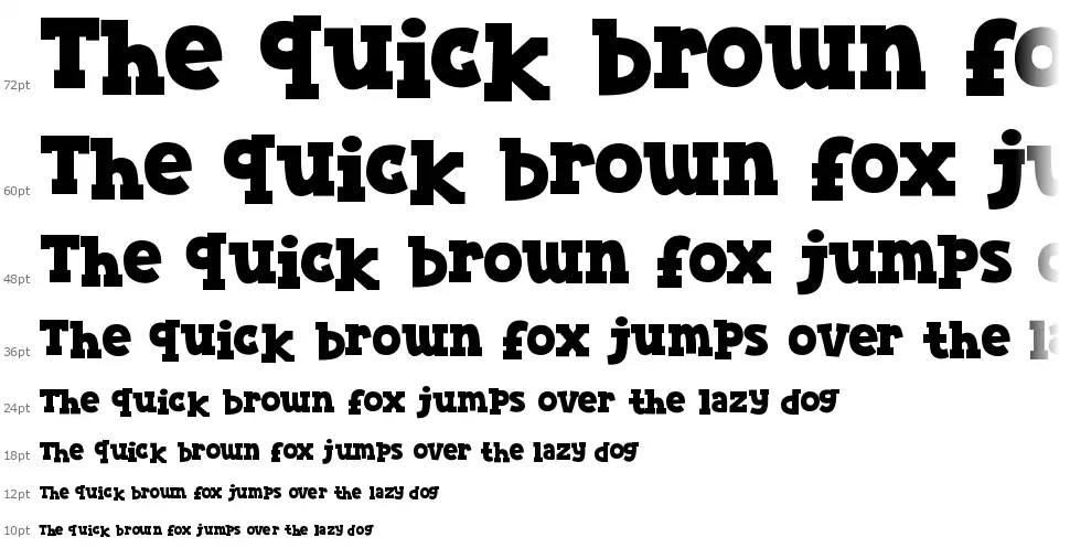 Sheriff Bounce font by Tokopress | FontRiver