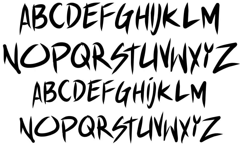 Shin Akiba Punx font by Press Gang Studios | FontRiver