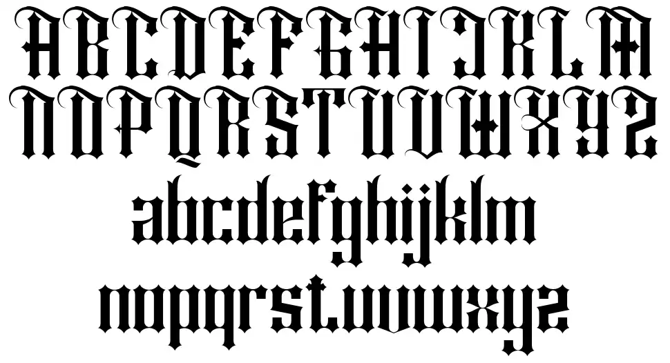 Shiny Kage font by StringLabs - stringlabscreative.com | FontRiver