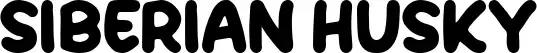 Siberian Husky font by Hanna Bie | FontRiver