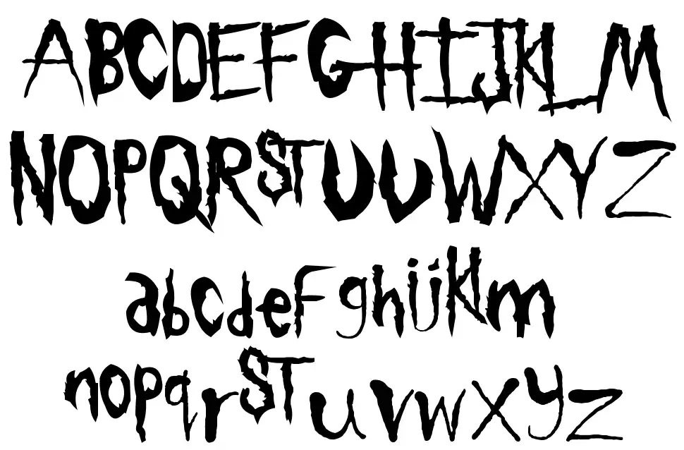 Sickness font by Unknown - FontRiver