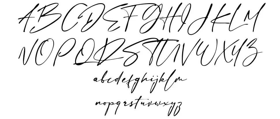 Sign Style font by Nfajry Redy | FontRiver