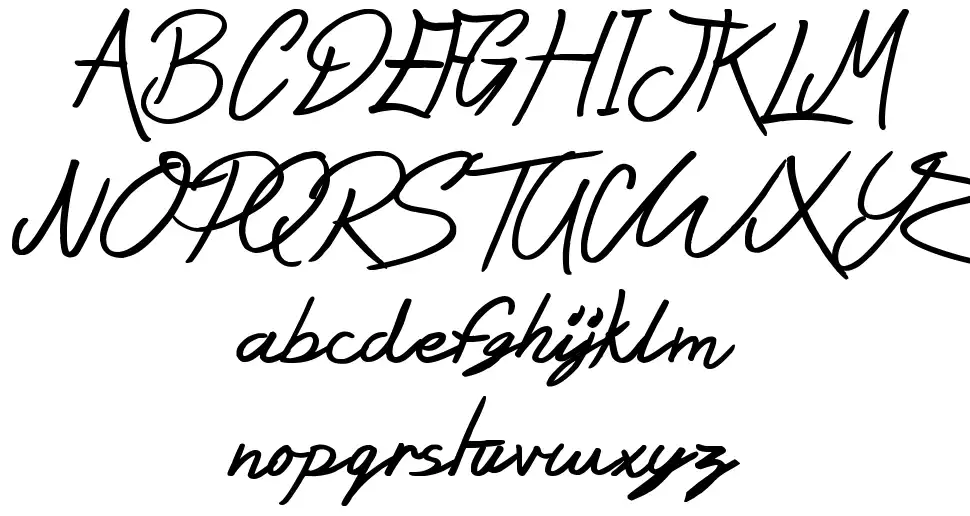 Silent Reaction font by Jonathan S. Harris | FontRiver