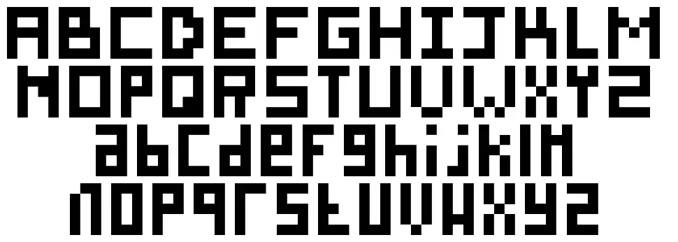 Silly Pixel font by Daniel Johnston | FontRiver