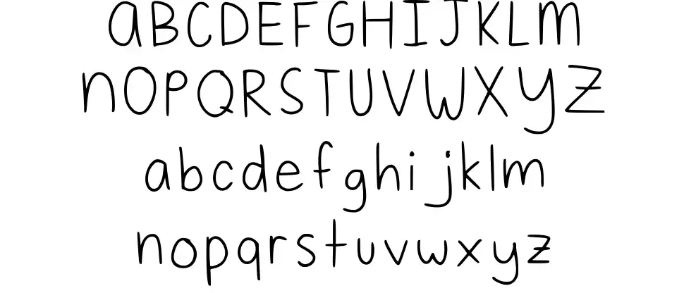 Simple Font By Emma FontRiver