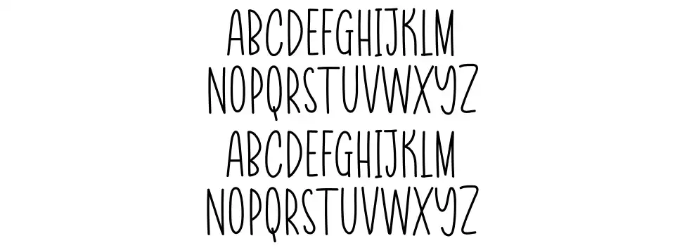 Simple And Minimalis font by scratchones | FontRiver