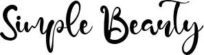 Simple Beauty font by Kong Font | FontRiver