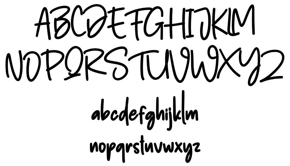 Simple Bold font by scratchones | FontRiver