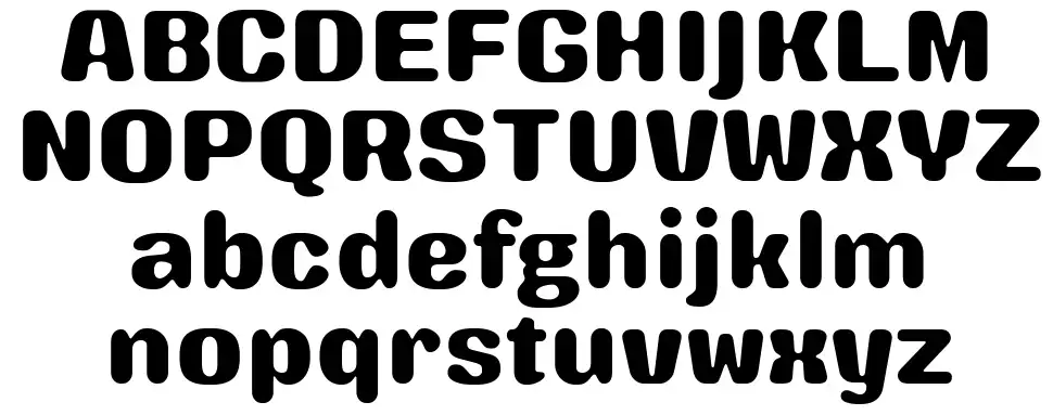 Fuente Sisyphus diseñada por YTY Digital TypeFoundry