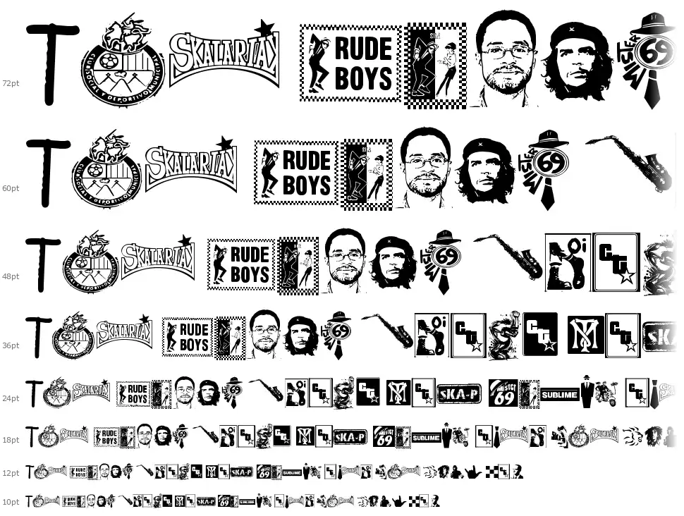 Ska+ font by E. asia | FontRiver