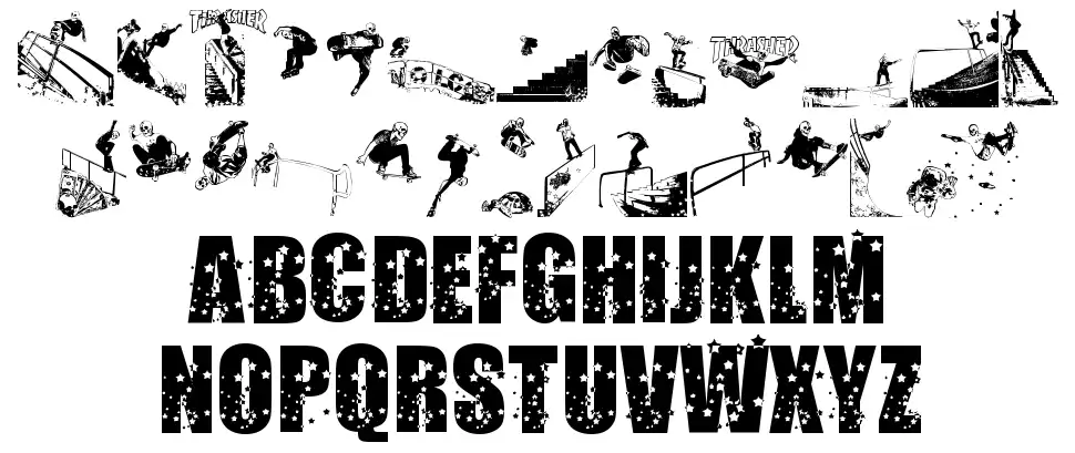 Skate or Die font by SpoOn Art | FontRiver