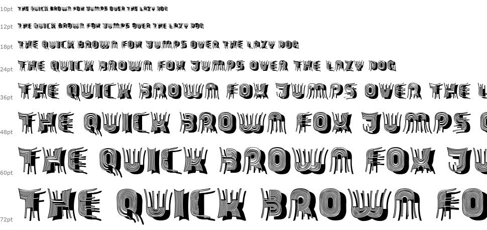 Skewed font by Vladimir Nikolic | FontRiver