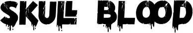 Skull Blood font by Noah Type - FontRiver