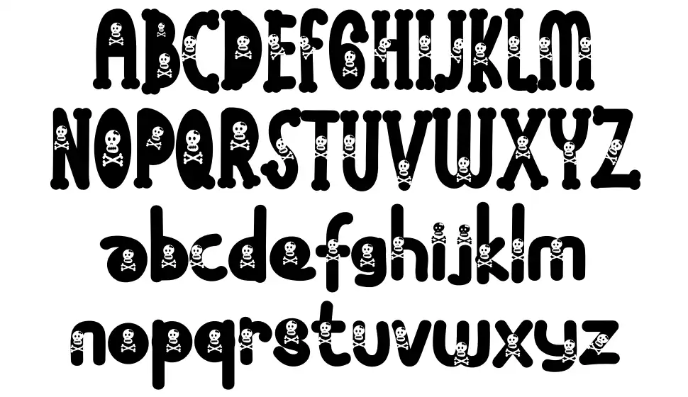 Skull Night font by Mr.Soon Design | FontRiver