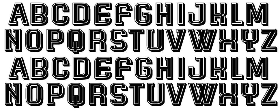 Slab font by Vladimir Nikolic | FontRiver