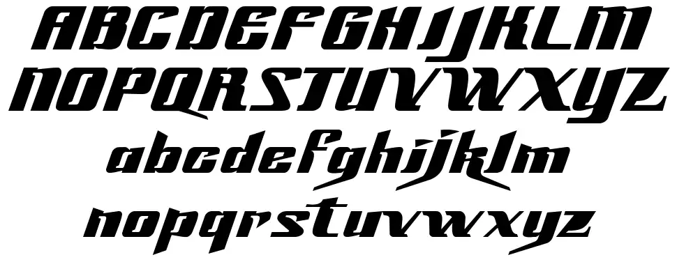 Slick 69 font by Sacred Nipple - FontRiver