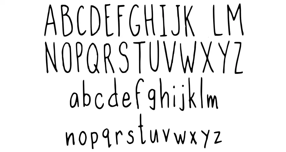 Slim Handwritten font by Andreana Celestinne Aguilar | FontRiver
