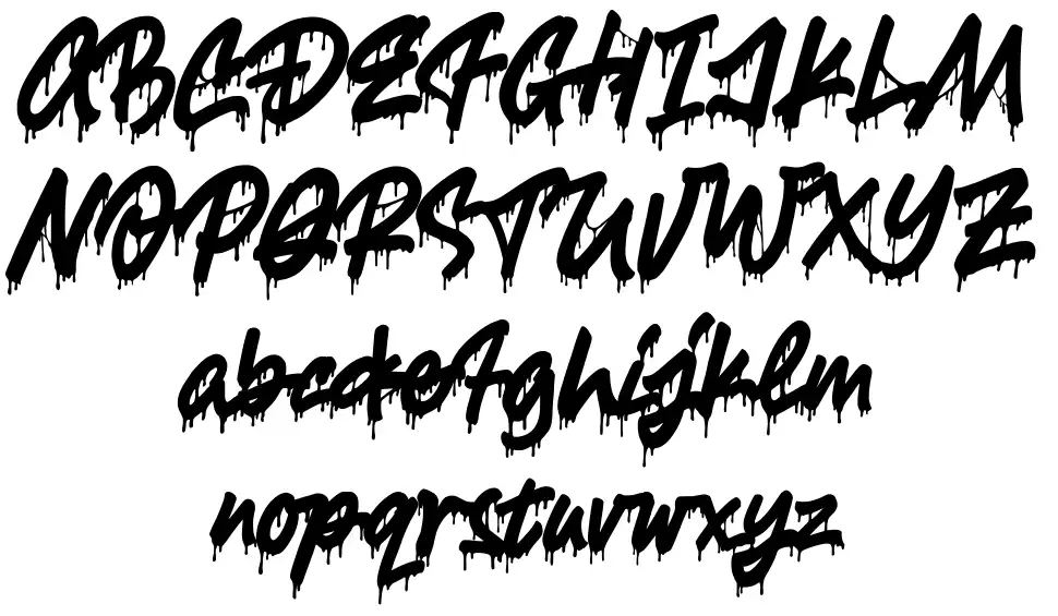 Slimy Drool font by Hurufraktur | FontRiver