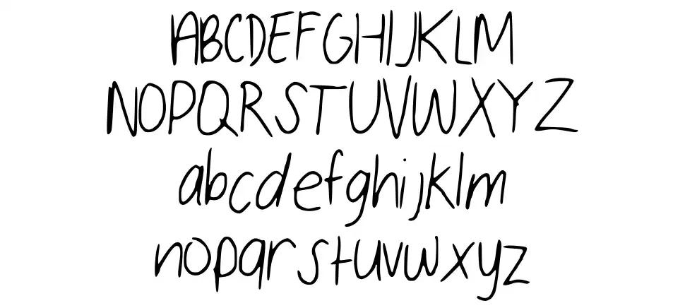 Sloppy Hand Font By Kendall FontRiver sloppy-hand-font-by-kendall-fontriver