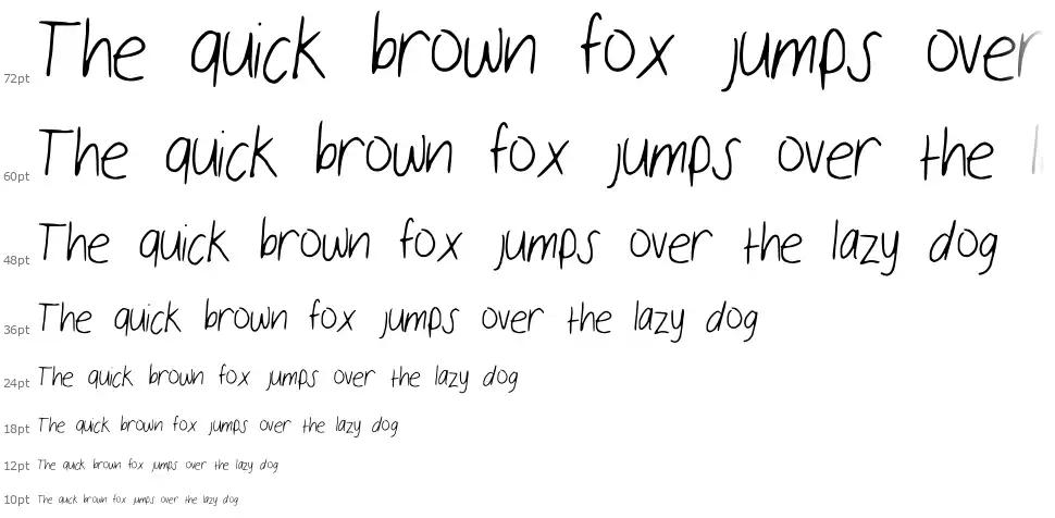Sloppy Hand font by Kendall | FontRiver